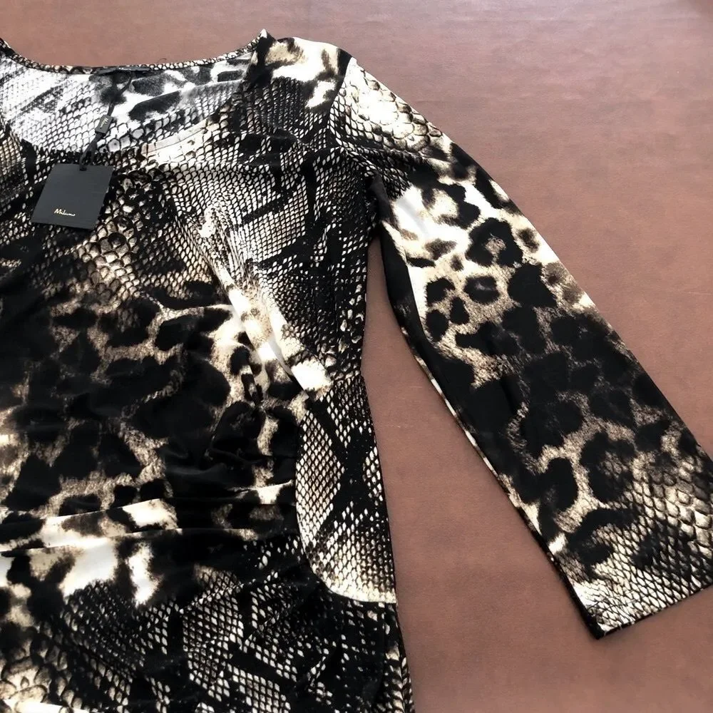 Milano | Dresses | Animal Print Dress By Milano | Poshmark